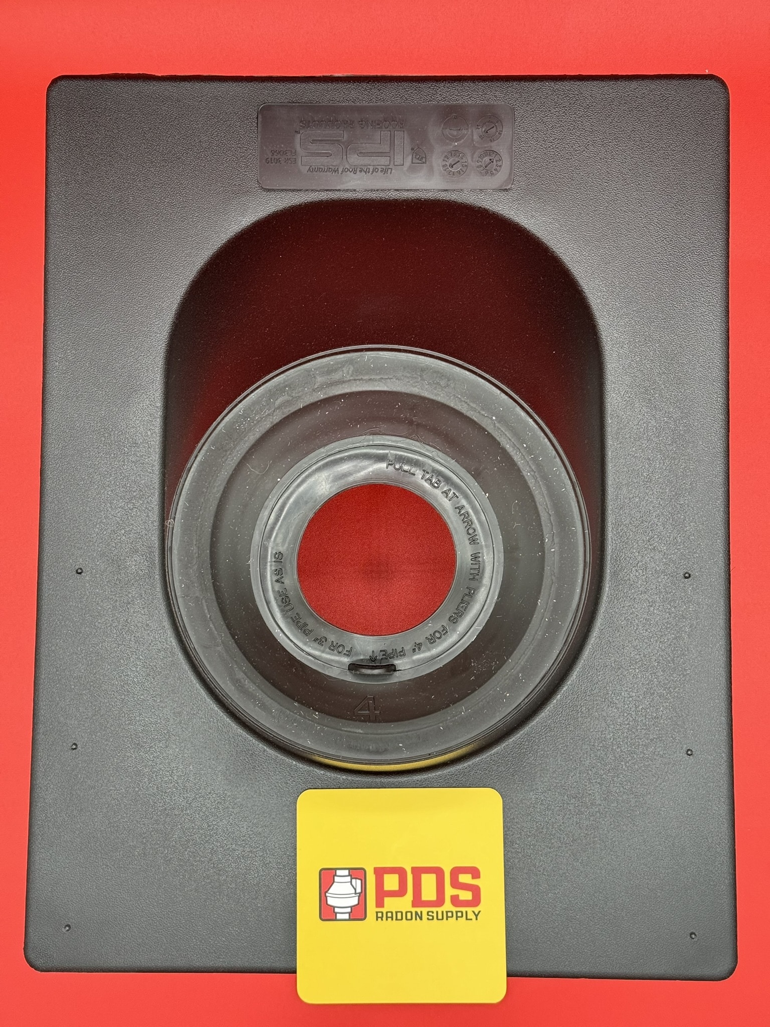 Roof Jack 3-4in, Plastic | PDS Radon Supply