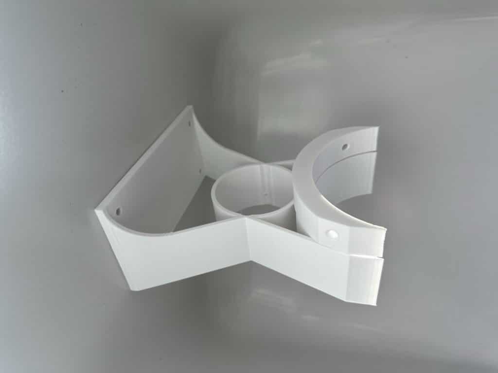 PVC Standoff Cleat for 4" PVC | PDS Radon Supply