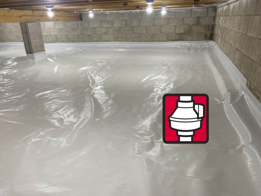 Crawlspace Radon Mitigation Package | PDS Radon Supply